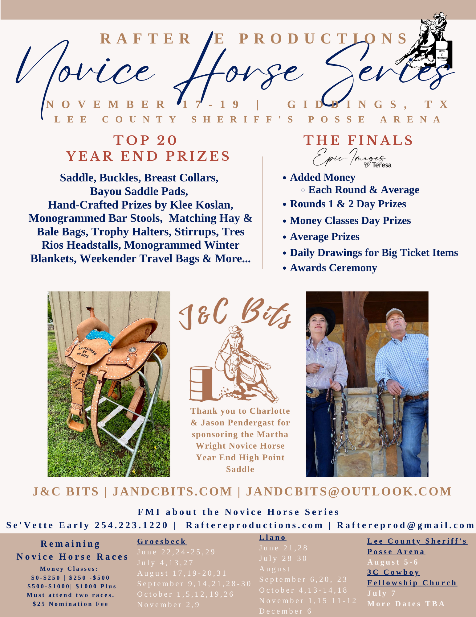 Event Flyers – Rafter E Productions