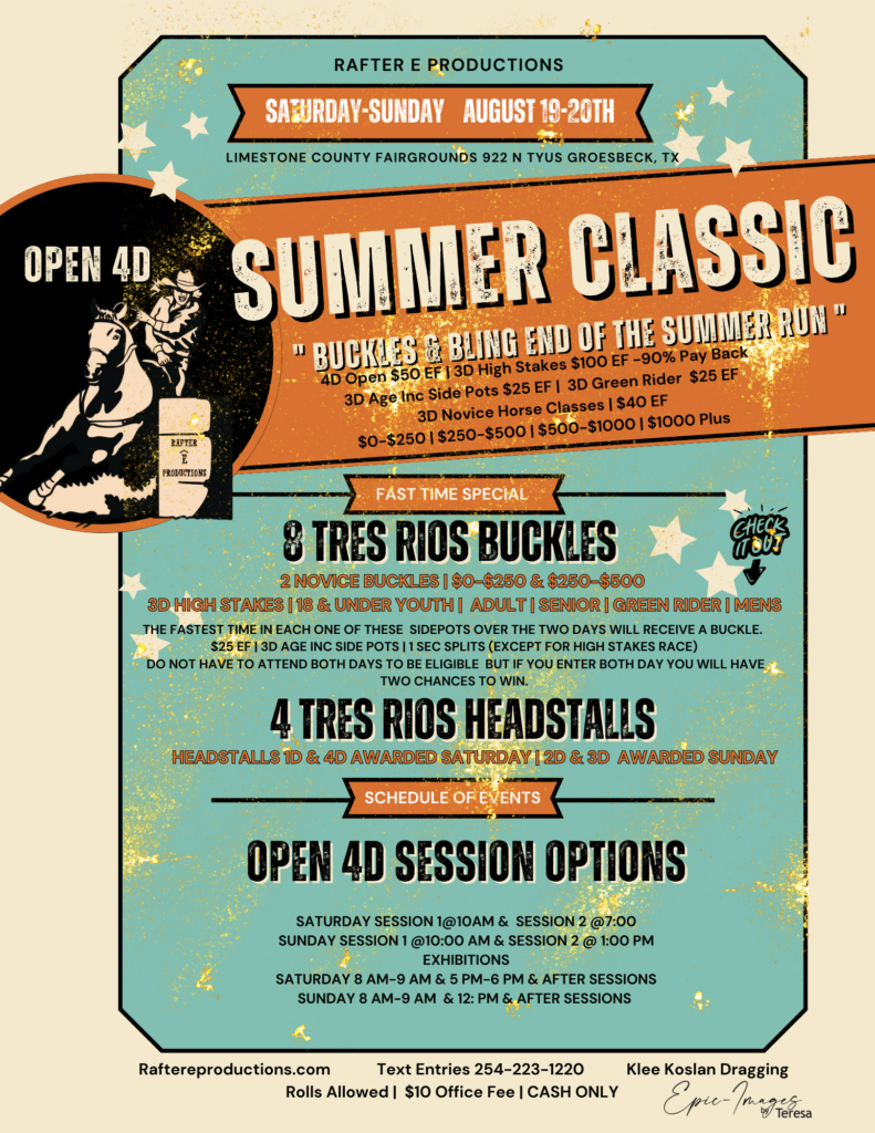 Event Flyers – Rafter E Productions