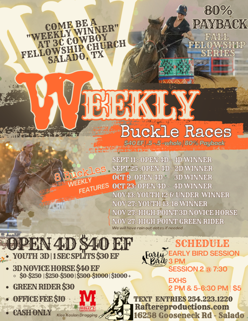 Event Flyers – Rafter E Productions