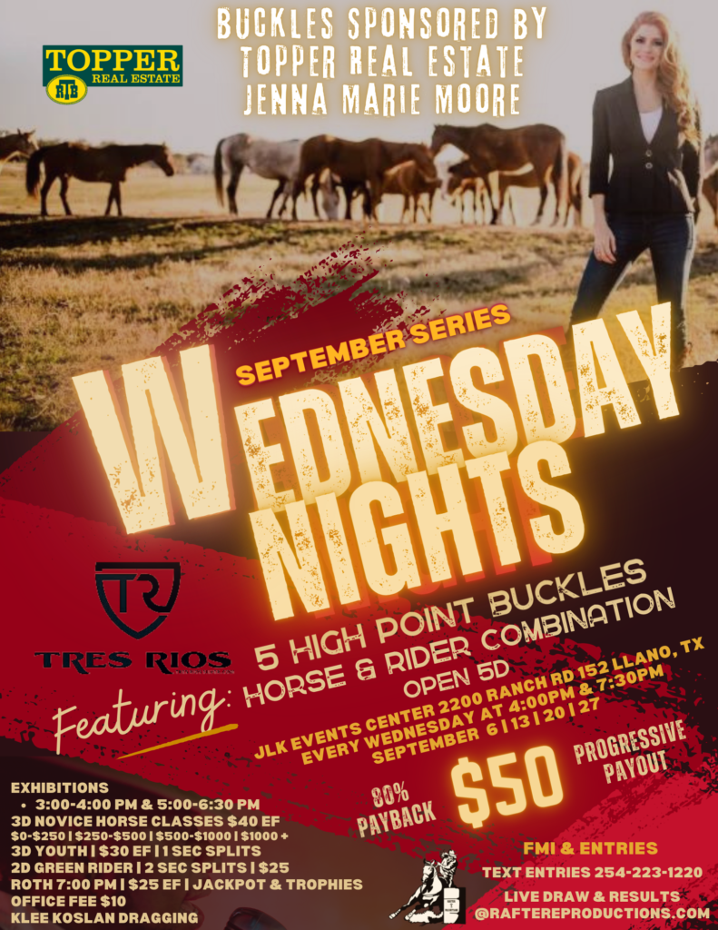 Event Flyers – Rafter E Productions