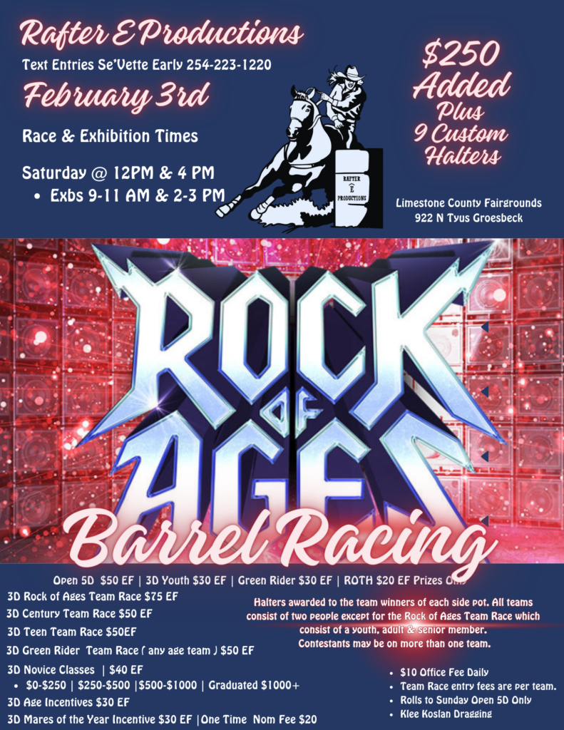 Event Flyers – Rafter E Productions