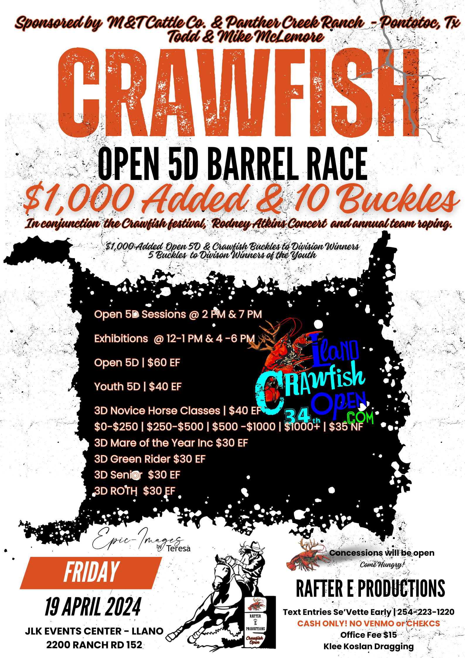 Event Flyers – Rafter E Productions