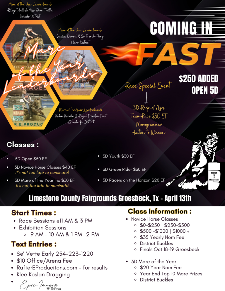 Event Flyers – Rafter E Productions