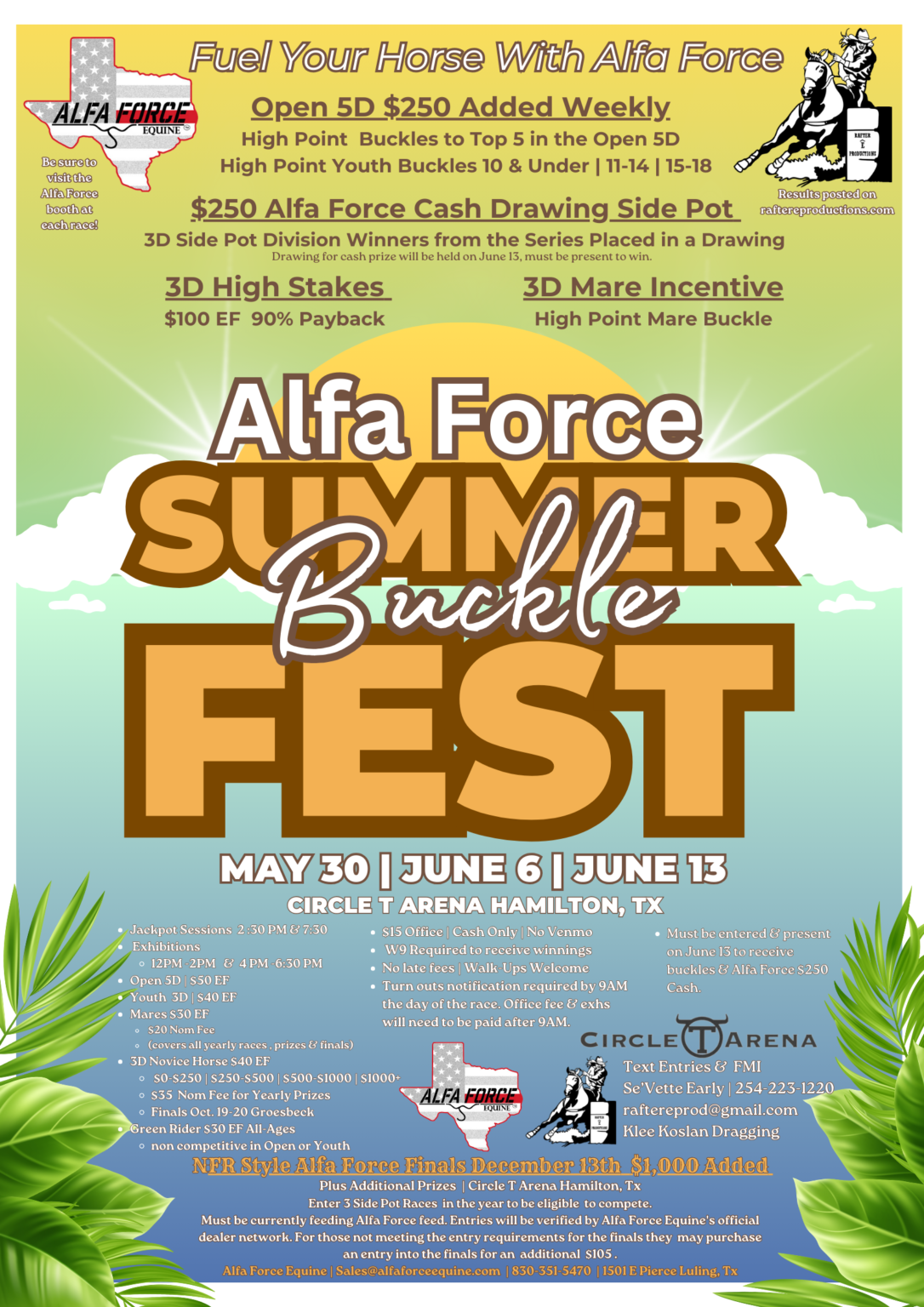 Event Flyers – Rafter E Productions