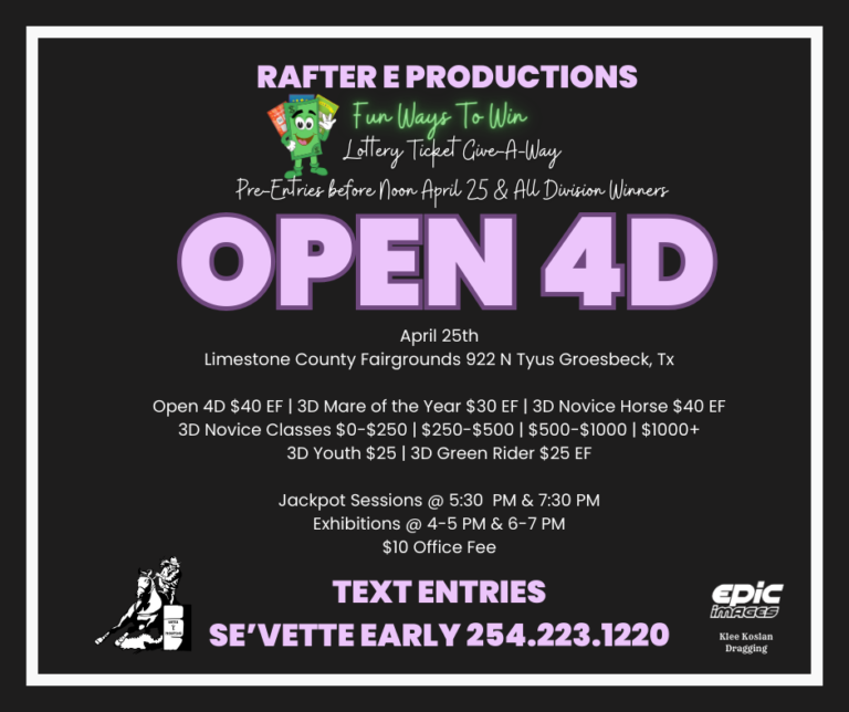 Event Flyers – Rafter E Productions
